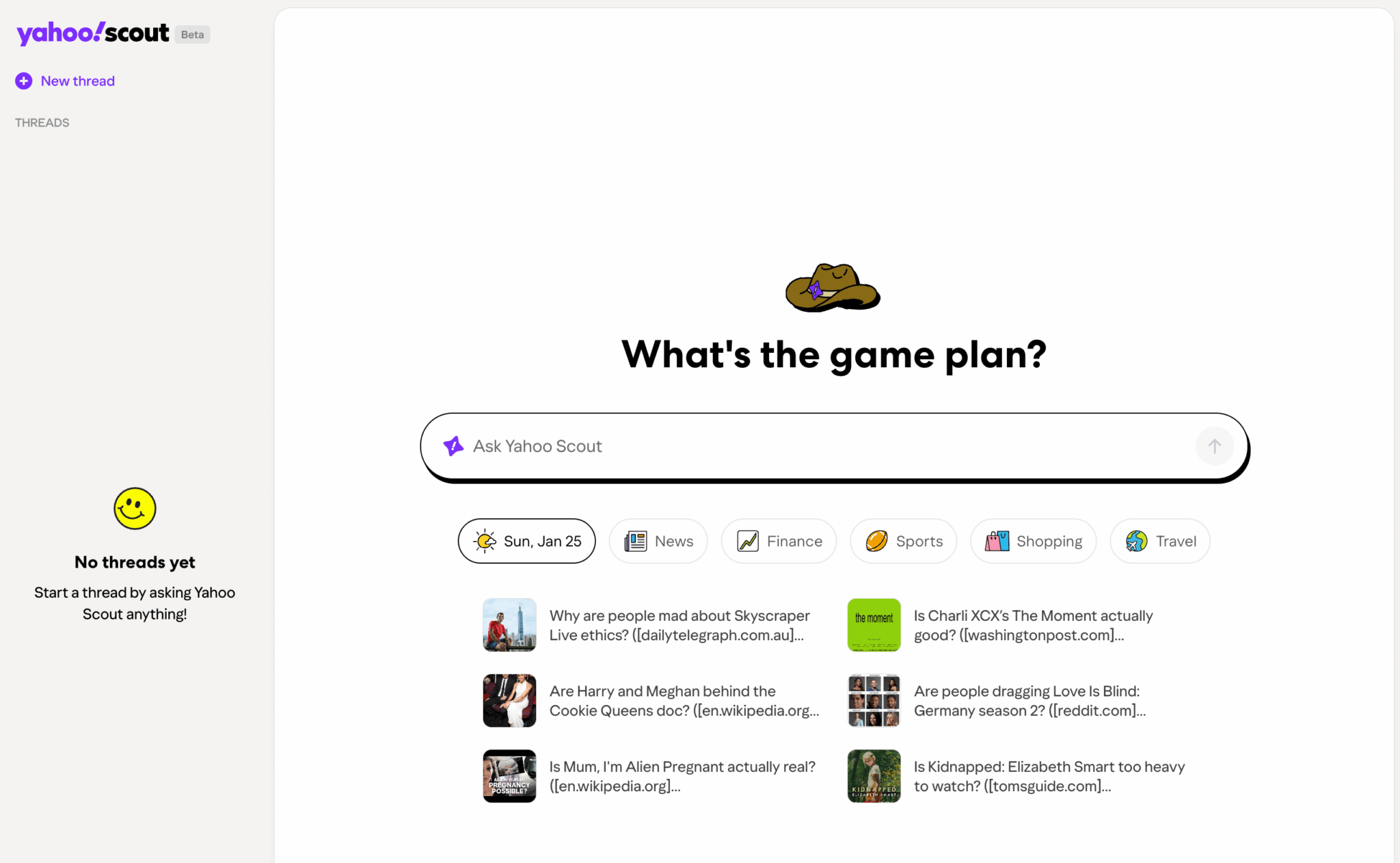 Yahoo! Scout – Yahoo’s return to search and web discovery