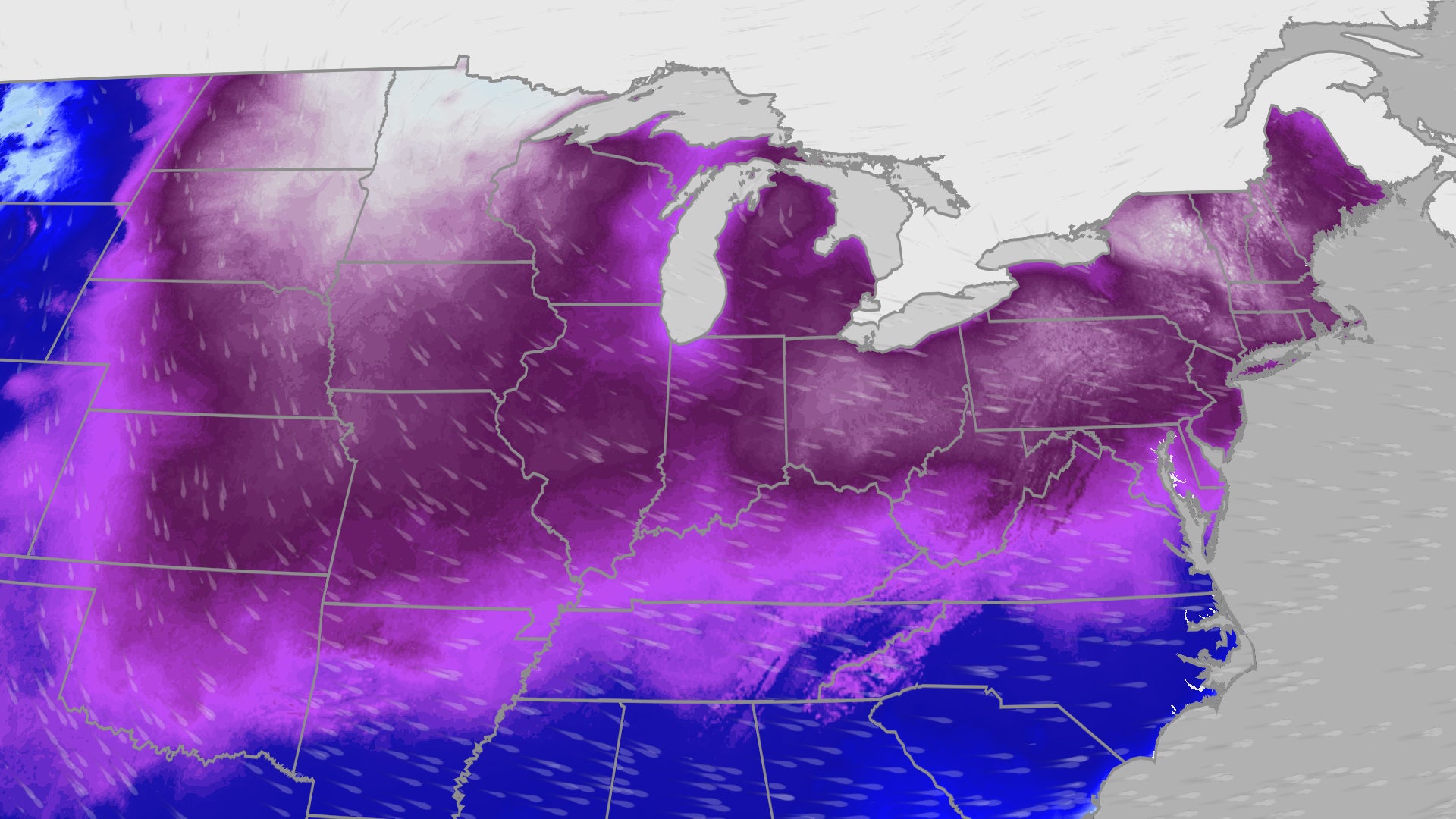 Long-duration cold snap keeps snow around up north