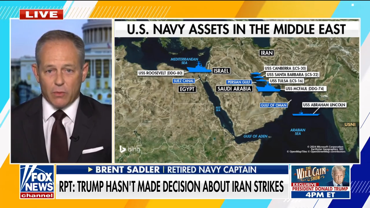 Iran must offer a 'good deal' or face 'the hammer' as US armada arrives ...