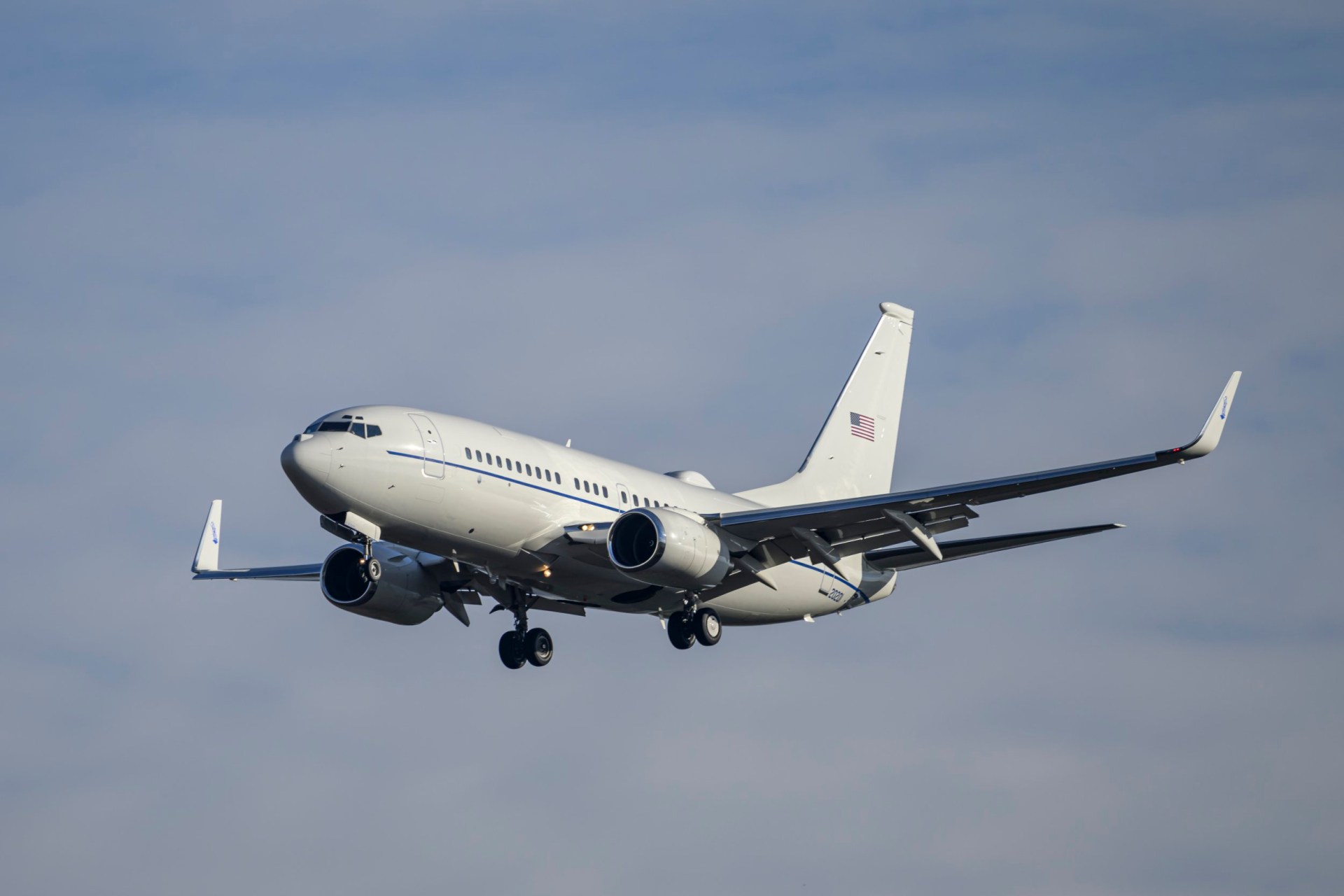 US Air Force jet leaves base amid unrest