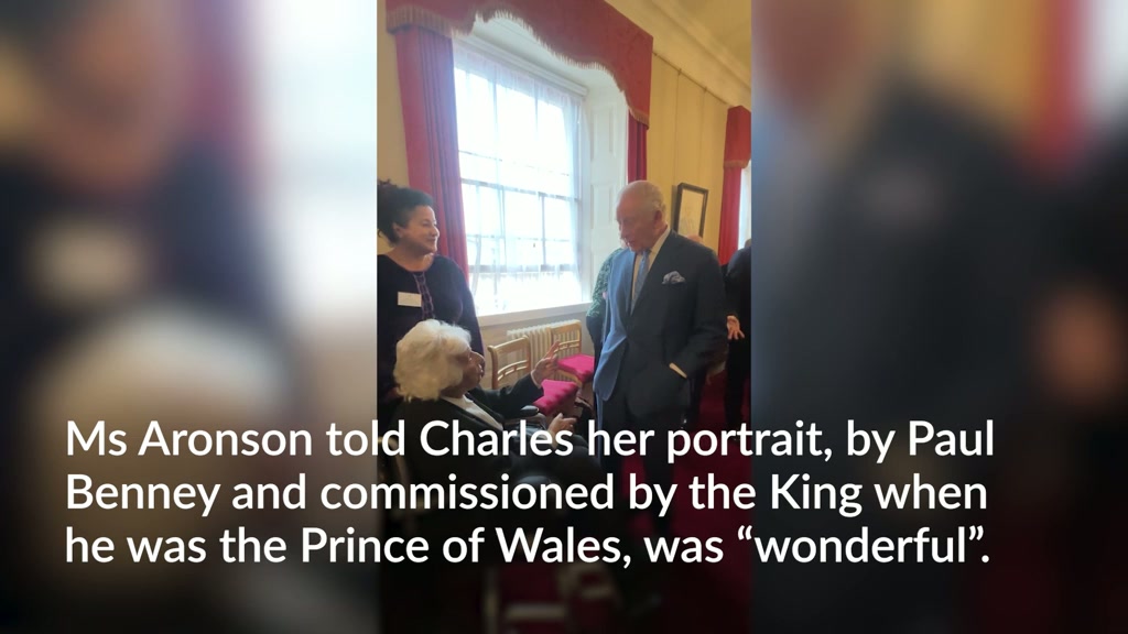 King and Queen meet Holocaust survivors on memorial day