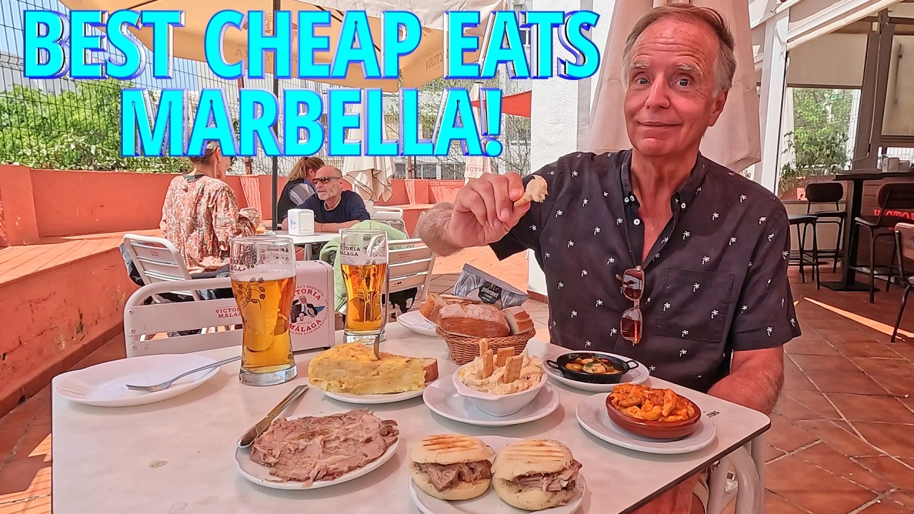 Marbella cheap eats food tour! Best budget friendly options in Marbella ...