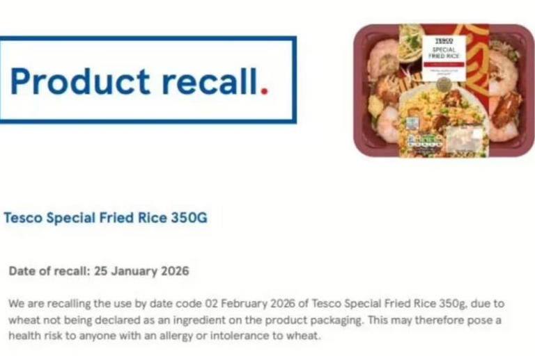 Tesco and Lidl urge shoppers to return 2 foods — 'unsafe to eat'