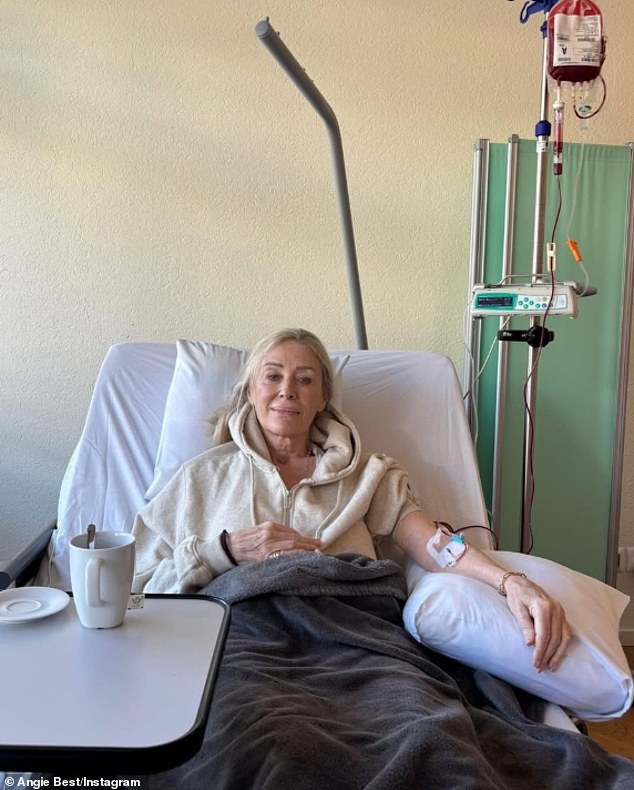 Angie Best reveals she can't function and begs for advice as she ...