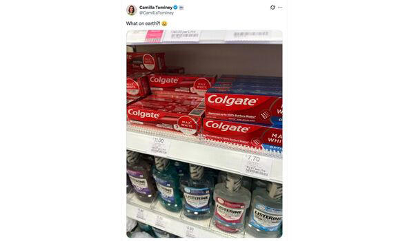 Why toothpaste in UK is so expensive - as Colgate spotted selling for £11