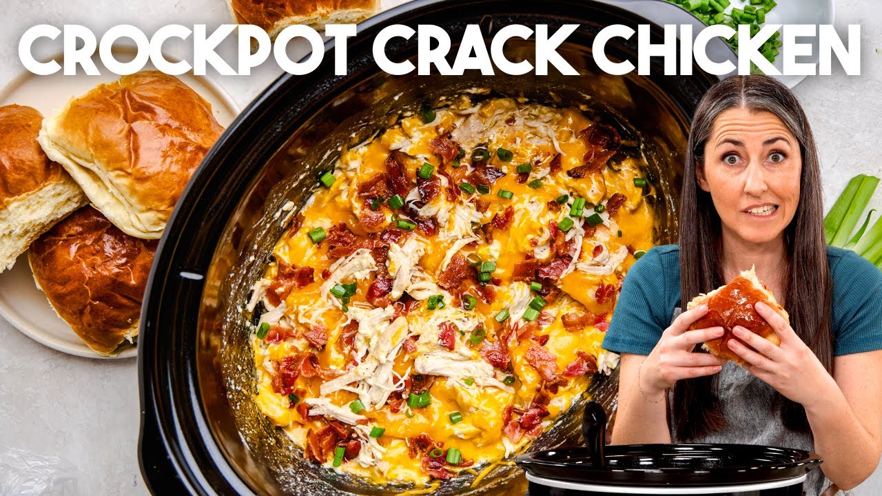 Slow cooker crack chicken