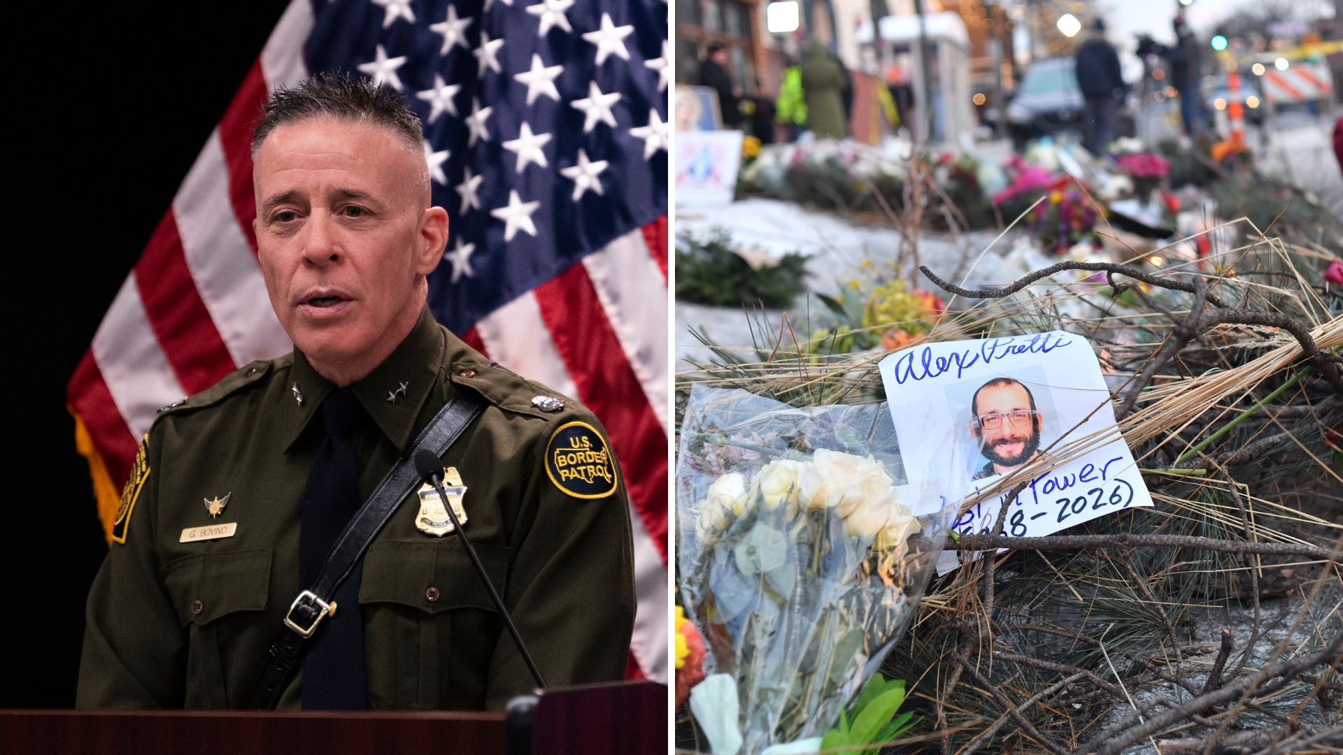 Bovino cree que los agentes son las «víctimas», no Alex Pretti