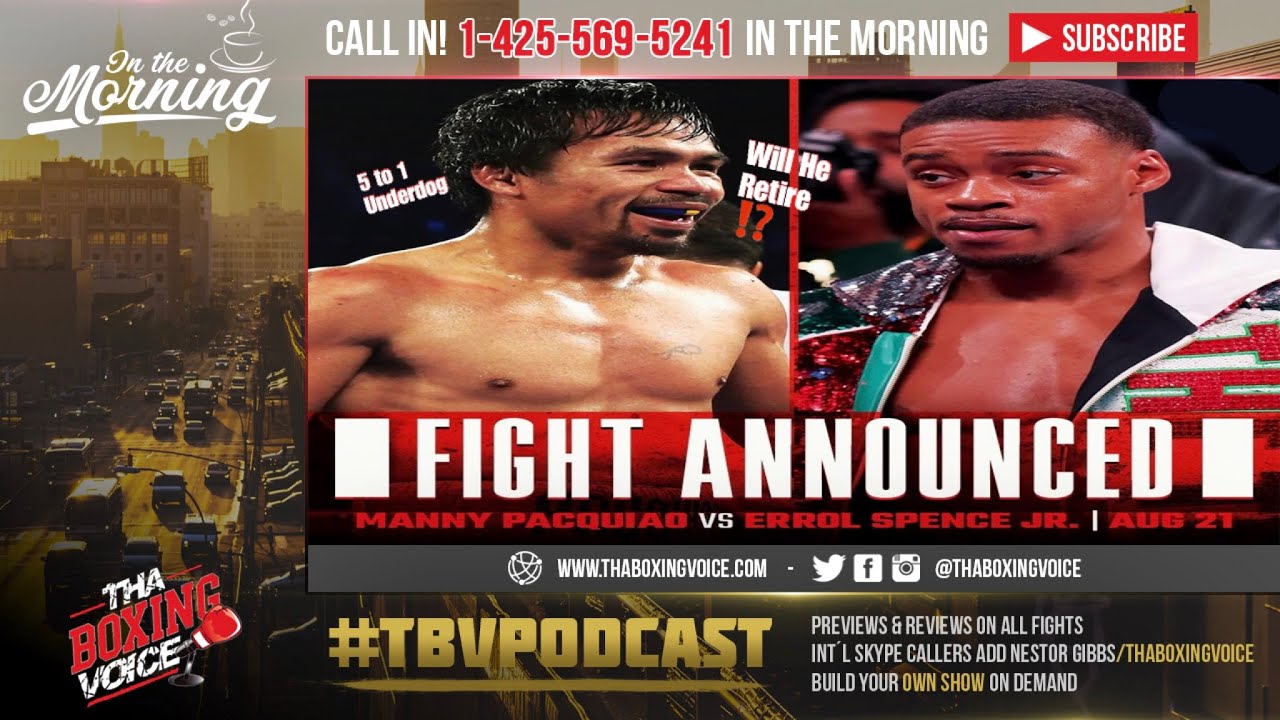 Floyd Mayweather Plans On Helping Errol Spence Jr. Against Manny Pacquiao