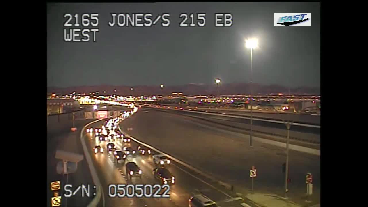 Fatal crash closes section of 215 for hours