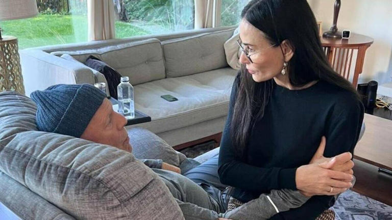 Demi Moore recordó el íntimo ritual que compartía con Bruce Willis y ...