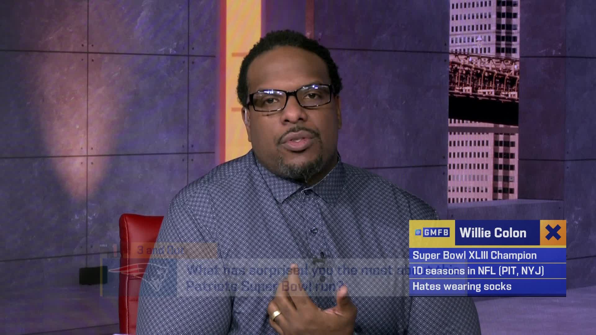 What has surprised you about this Patriots Super Bowl run? GMFB