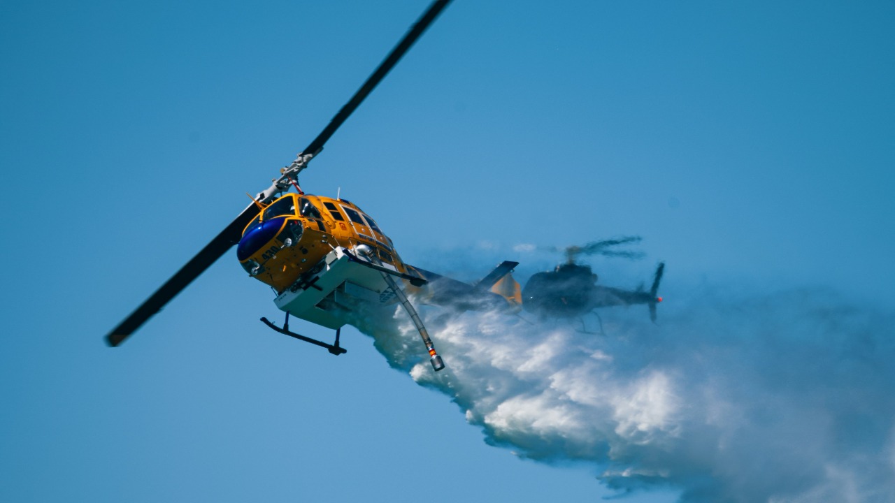 Helicopter blast throws spectator to fatal fall, Air Force reveals