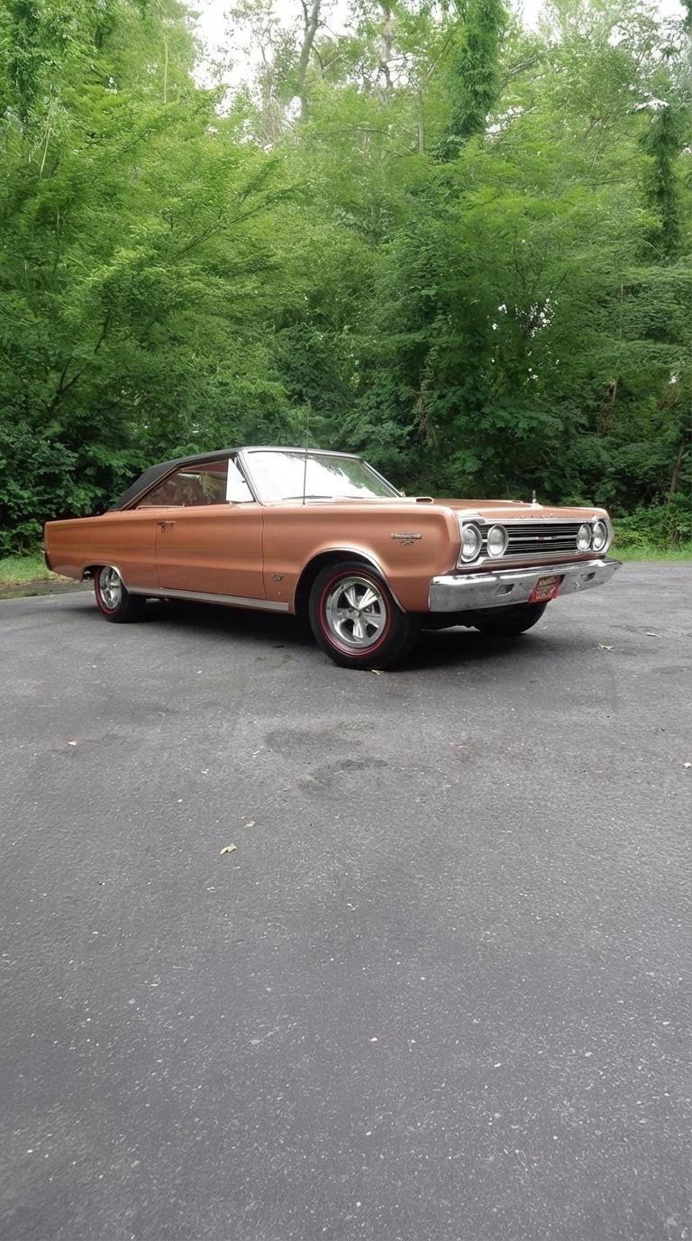 1967 Plymouth Belvedere up close