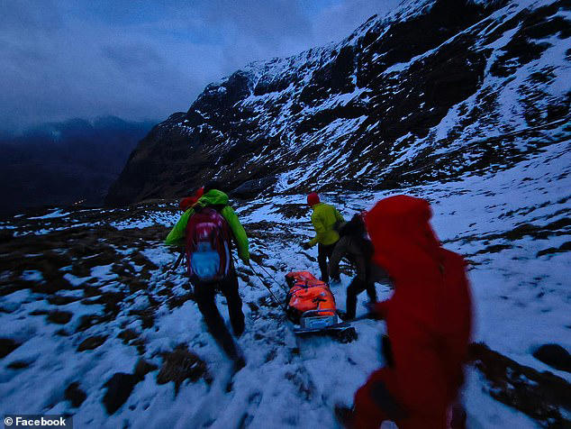 Mountain rescue team called out three times in same night as climbers ...