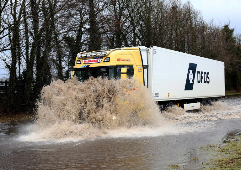 Storm Chandra latest: Flooded caravan park evacuated