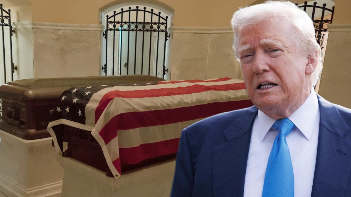 Trump predicts own death