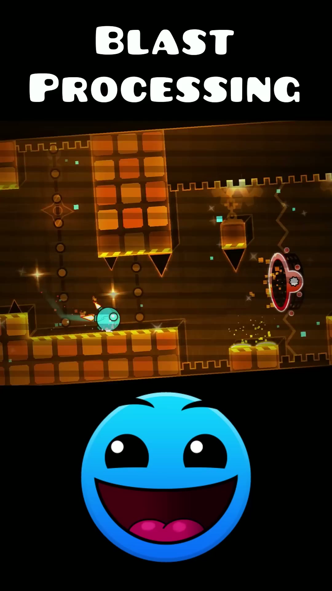 Blast processing 2 in GD #gdupdate #gd #geometrydash