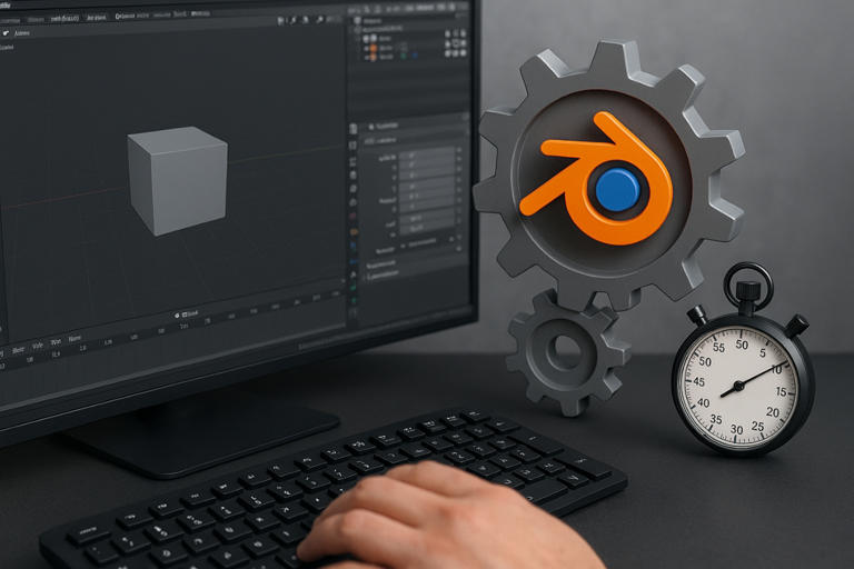 Automatización de proyectos en Blender: ahorra horas de trabajo