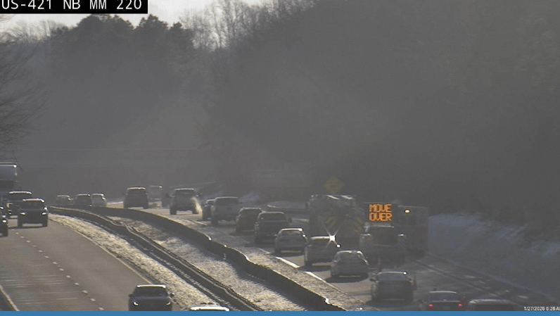 Photos: Crash on US 421 south near Forsyth-Guilford county line causes ...