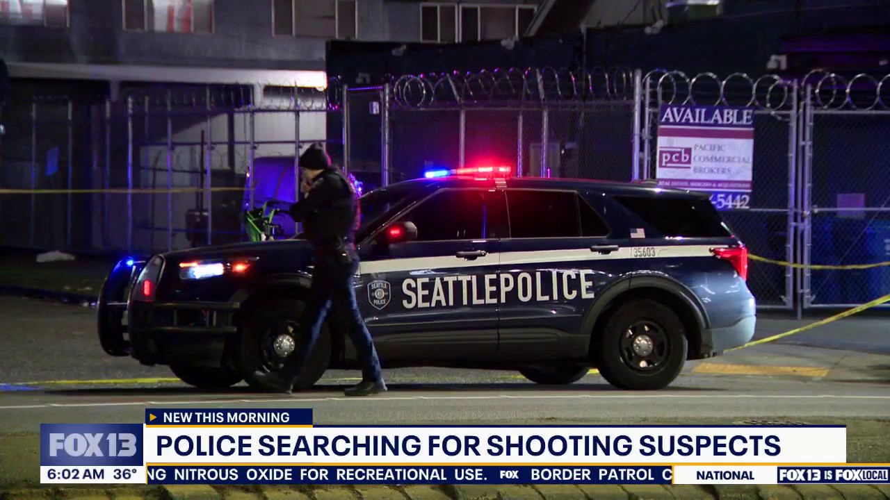 Seattle police searching for shooting suspects