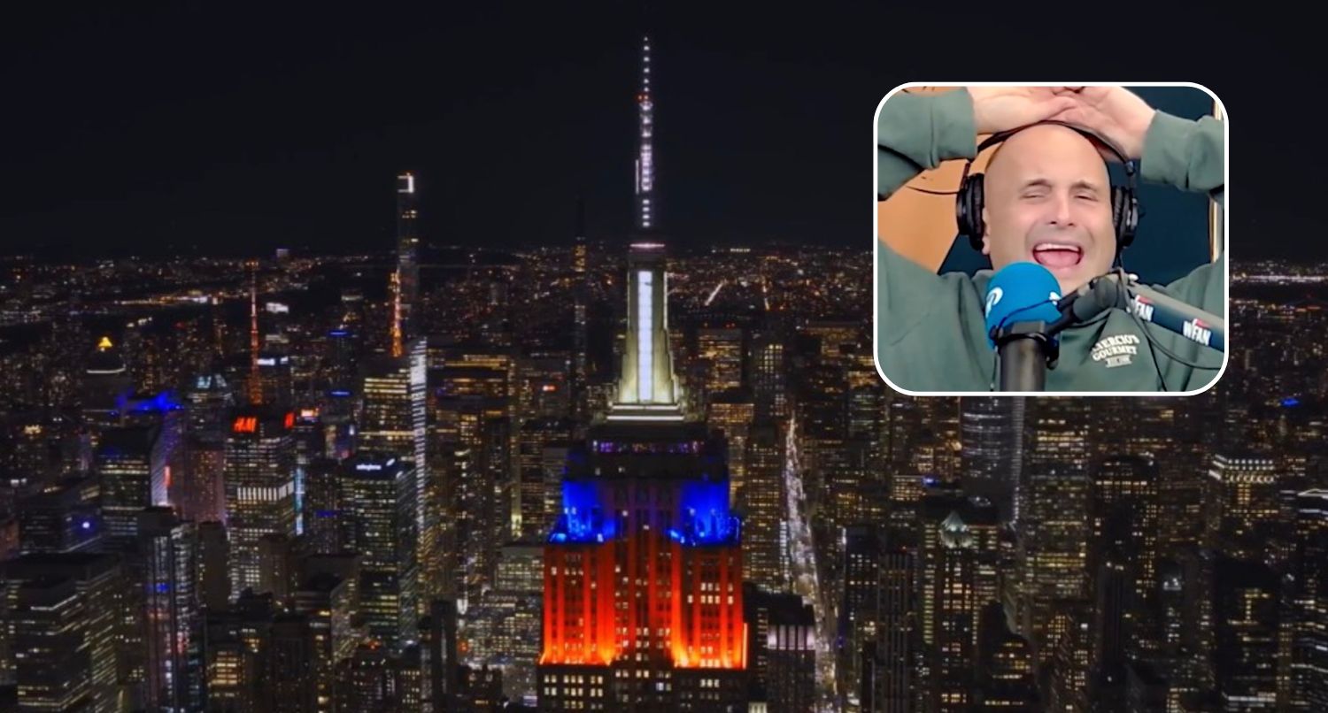 NY radio hosts blast Empire State Building for Patriots colors