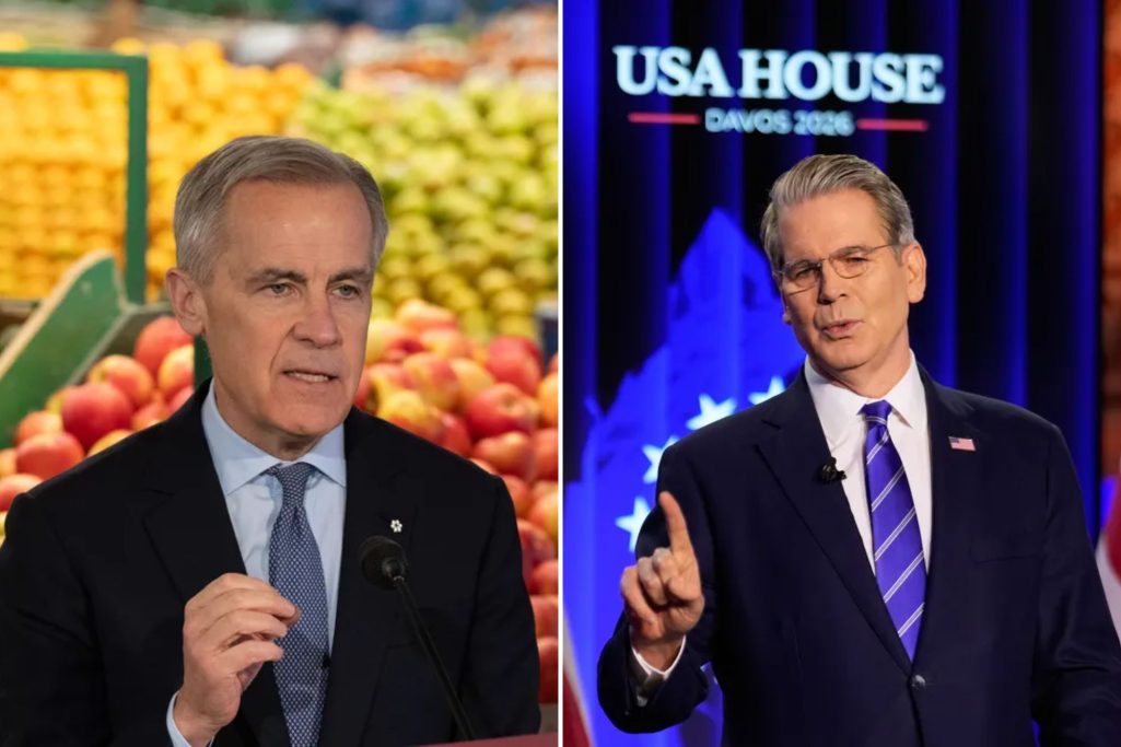 Bessent says Mark Carney walked back blunt Davos comments in call with ...