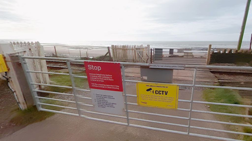 Delivery driver admits level crossing crash