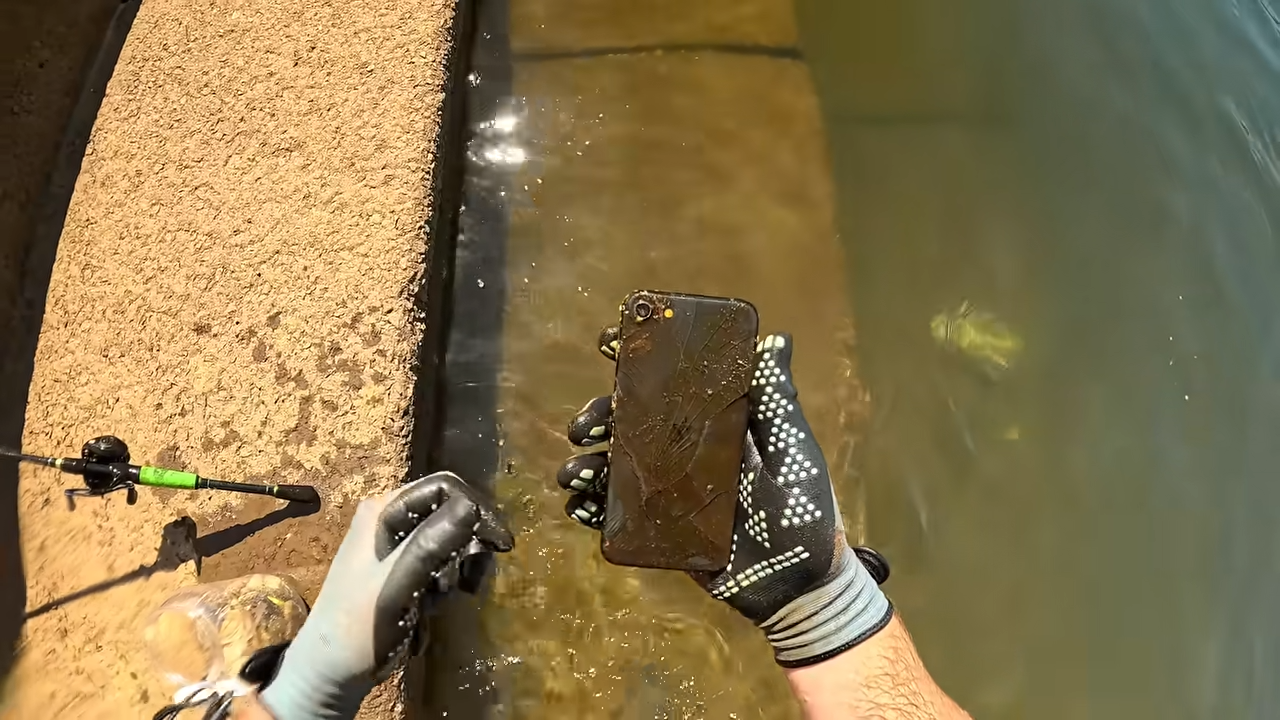 A routine river dive turned dangerous fast