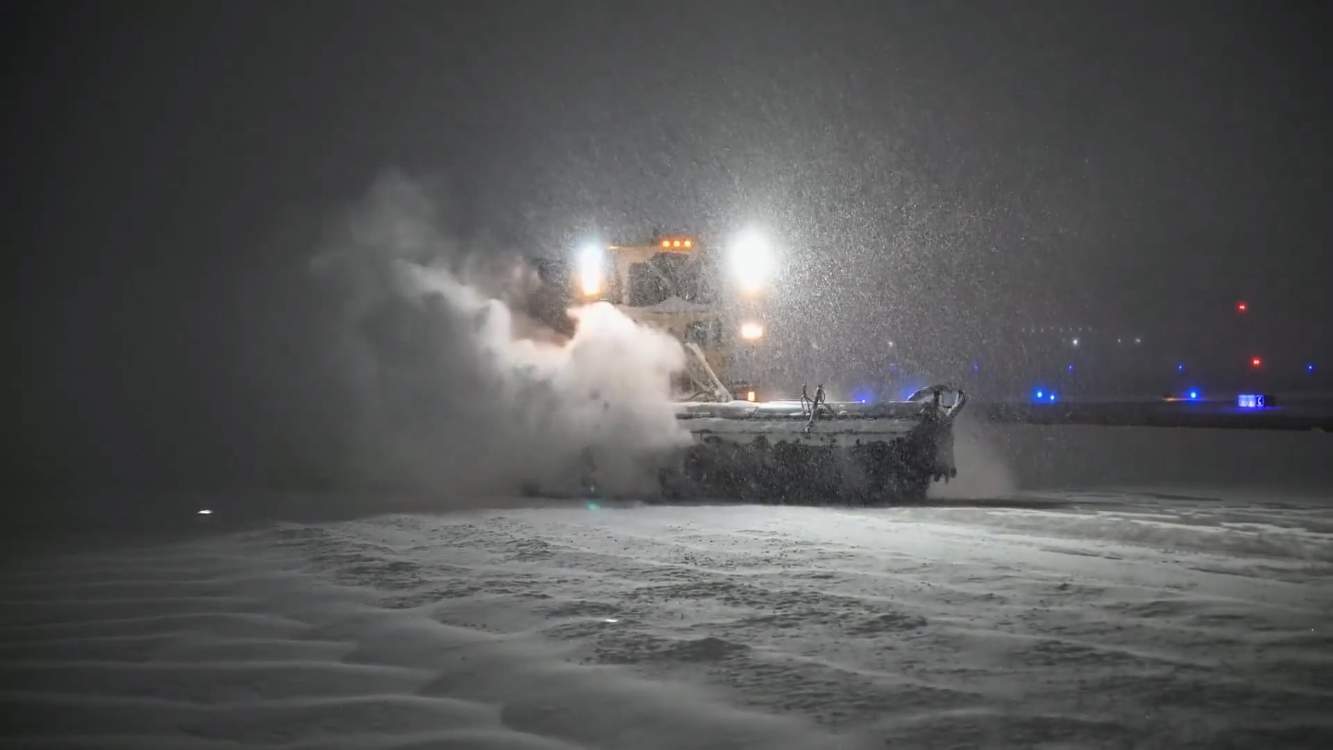 Team Andrews works nonstop in snowstorm to keep military base operational