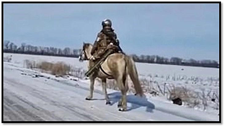 Putin’s horse cavalry wiped out in Ukraine