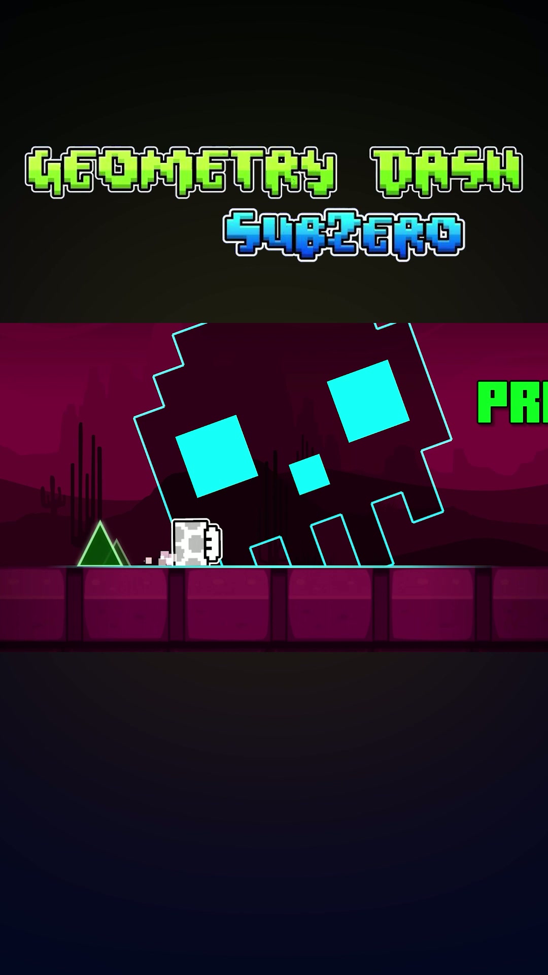 Subzero VS meltdown - Geometry Dash #shorts #geometrydash #comparison
