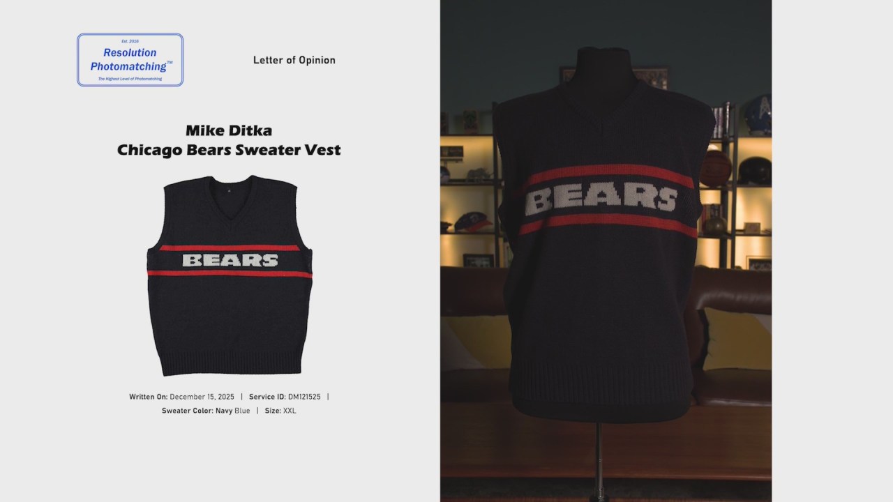 Mike Ditka’s iconic sweater vest up for auction
