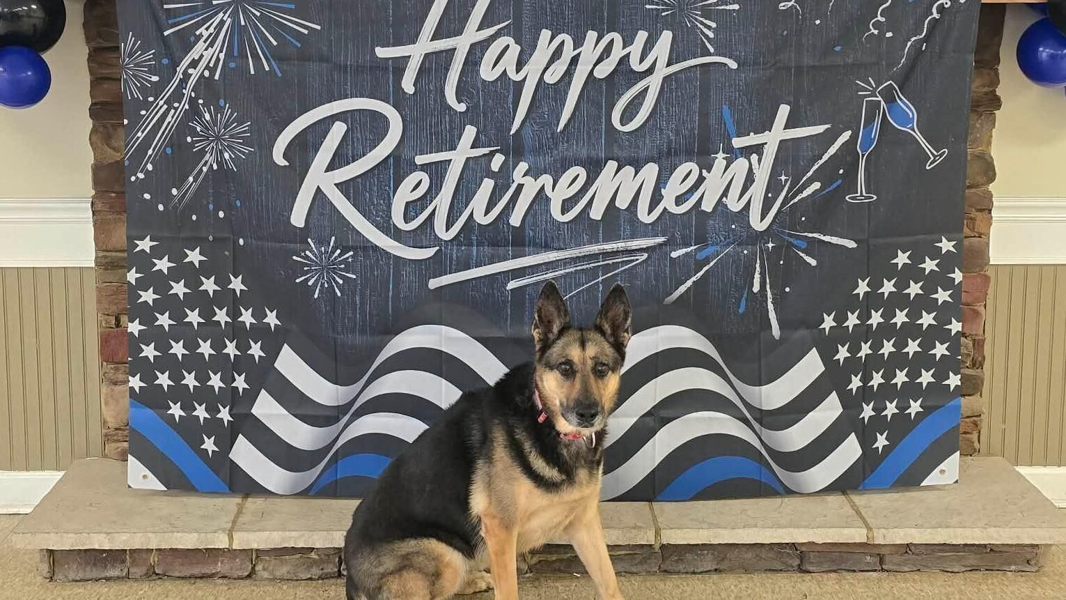 Retirement party held for North Augusta Public Safety K9