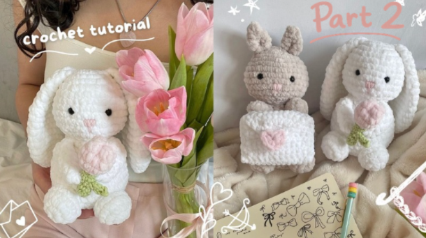 This crochet bunny pattern is perfect for confident beginners part 2