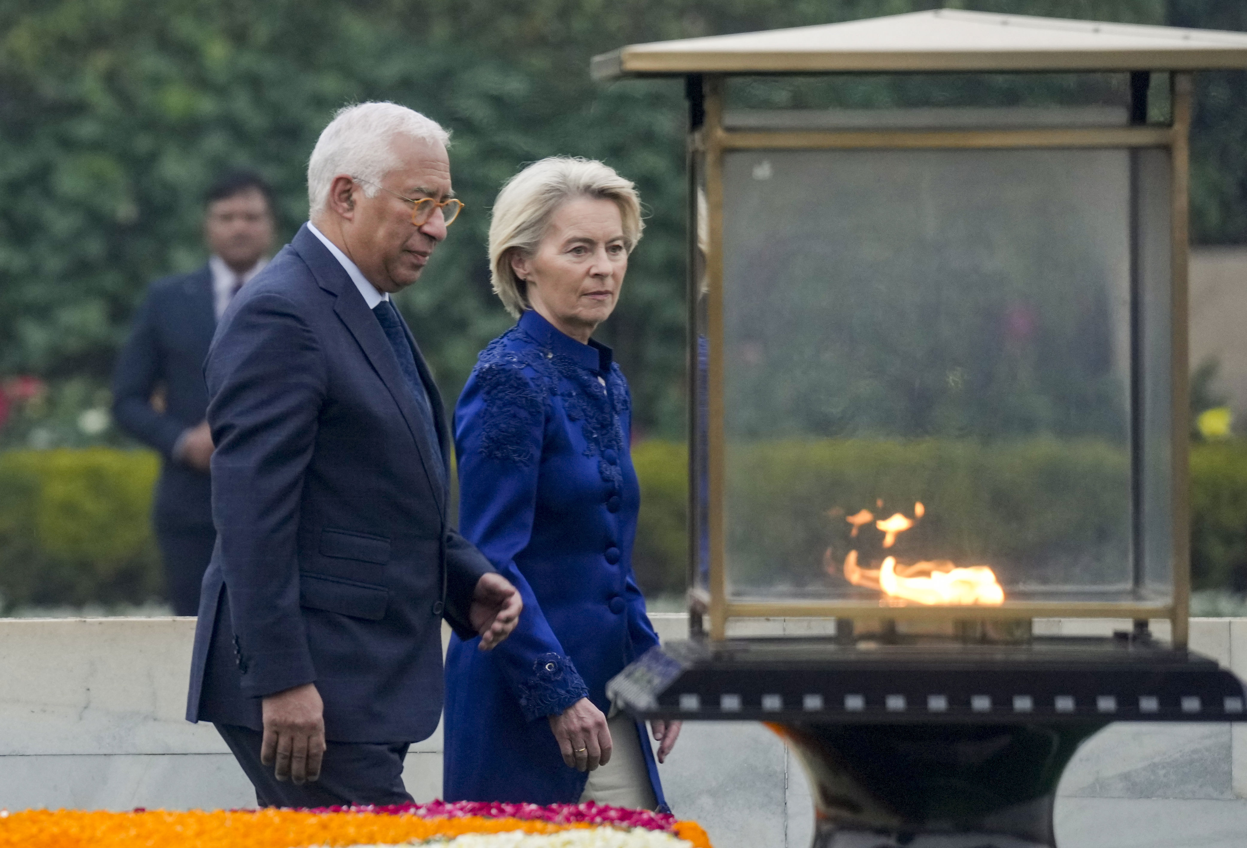 EU chief Ursula von der Leyen's elegant wardrobe turns heads in Delhi