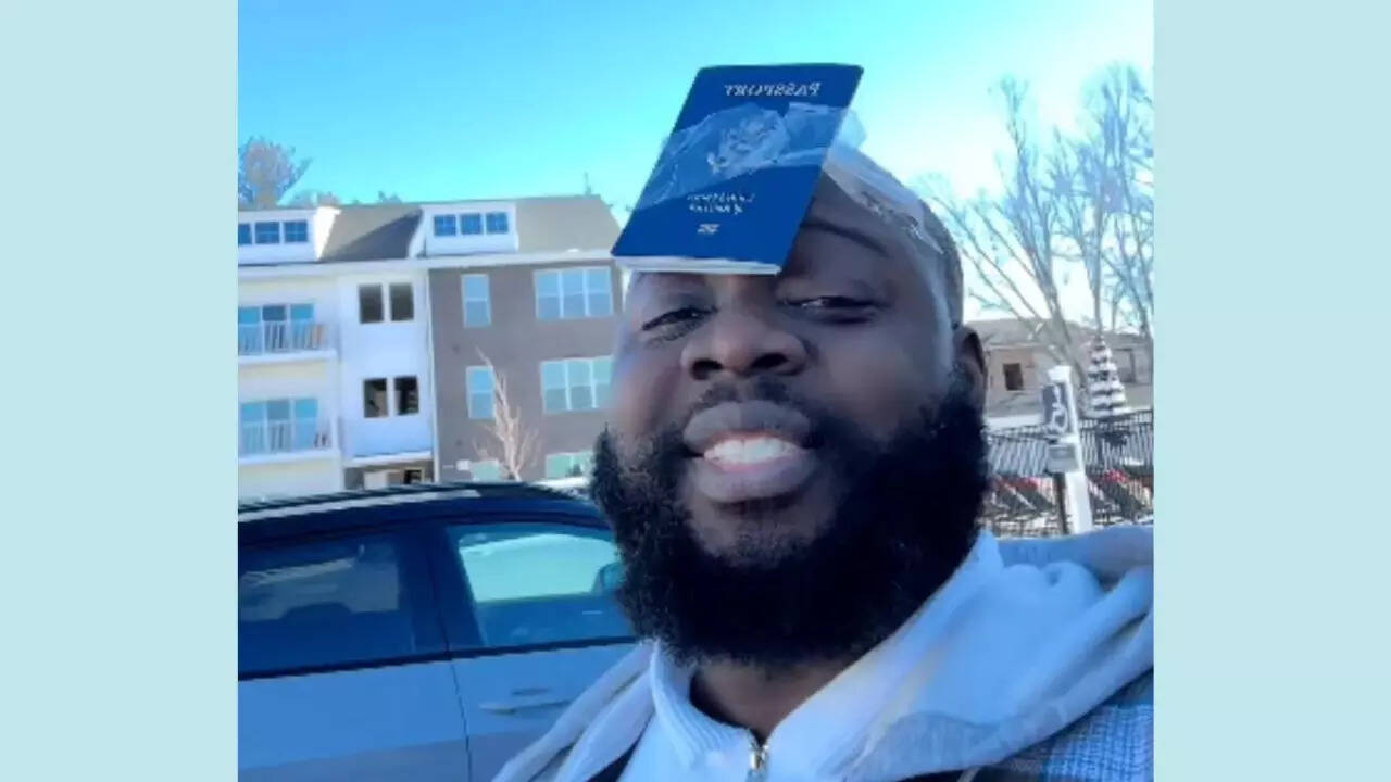 Watch: Americans strap passports to heads amid ICE raids, viral videos ...