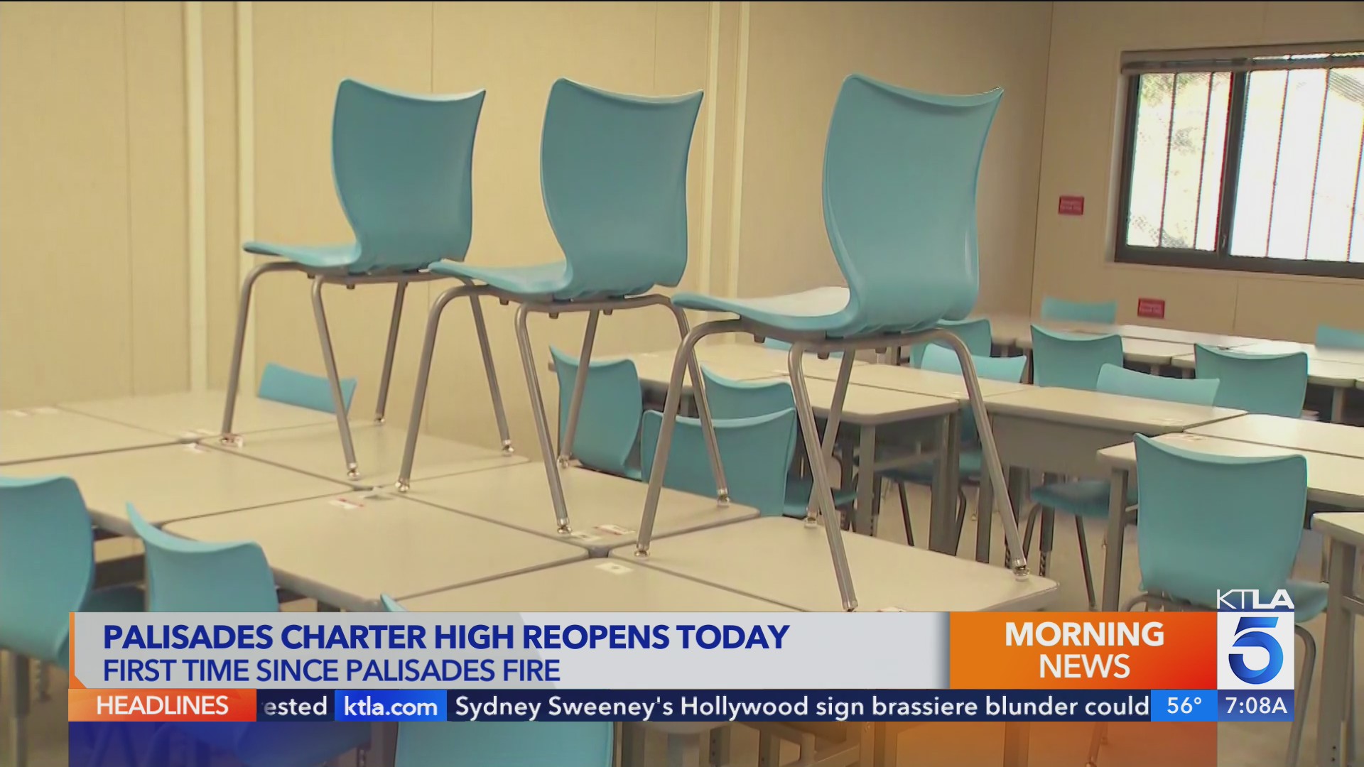 Ready to start again: Palisades High reopens after devastating fire