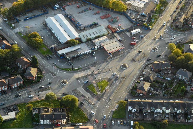Driver injured as bin lorry and car collide at Smallthorne roundabouts