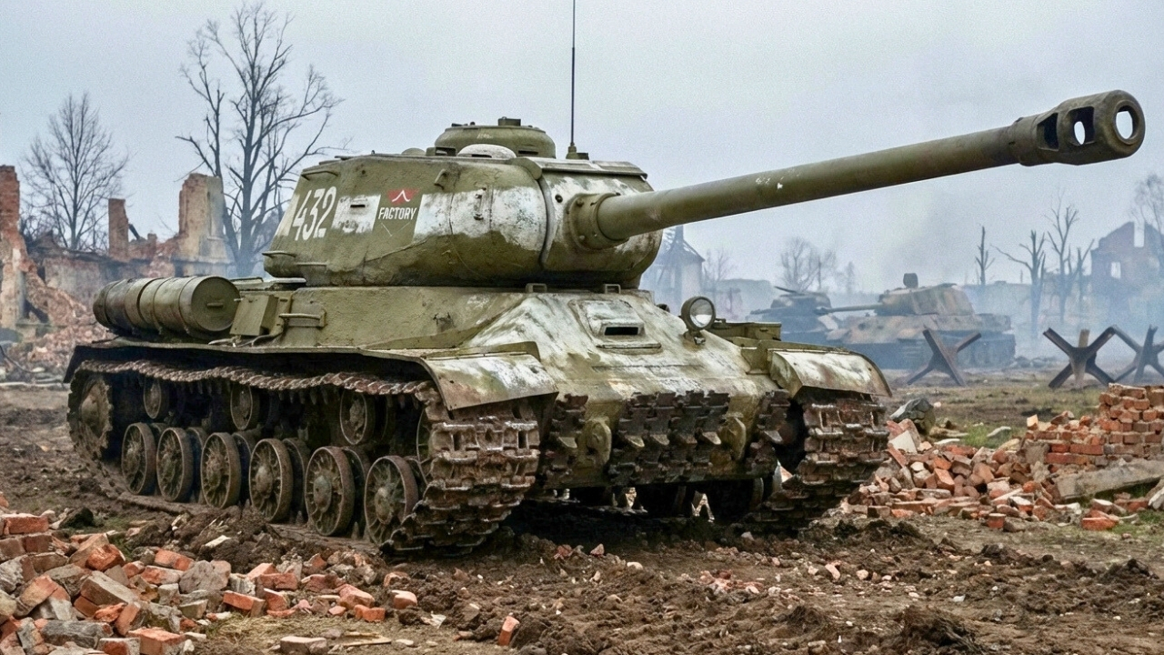 The Soviet heavy tank built to defeat German Tigers