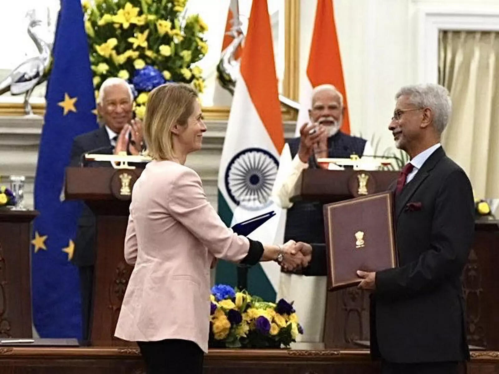 India, EU ink mega defence and security pact; to focus on boosting ...