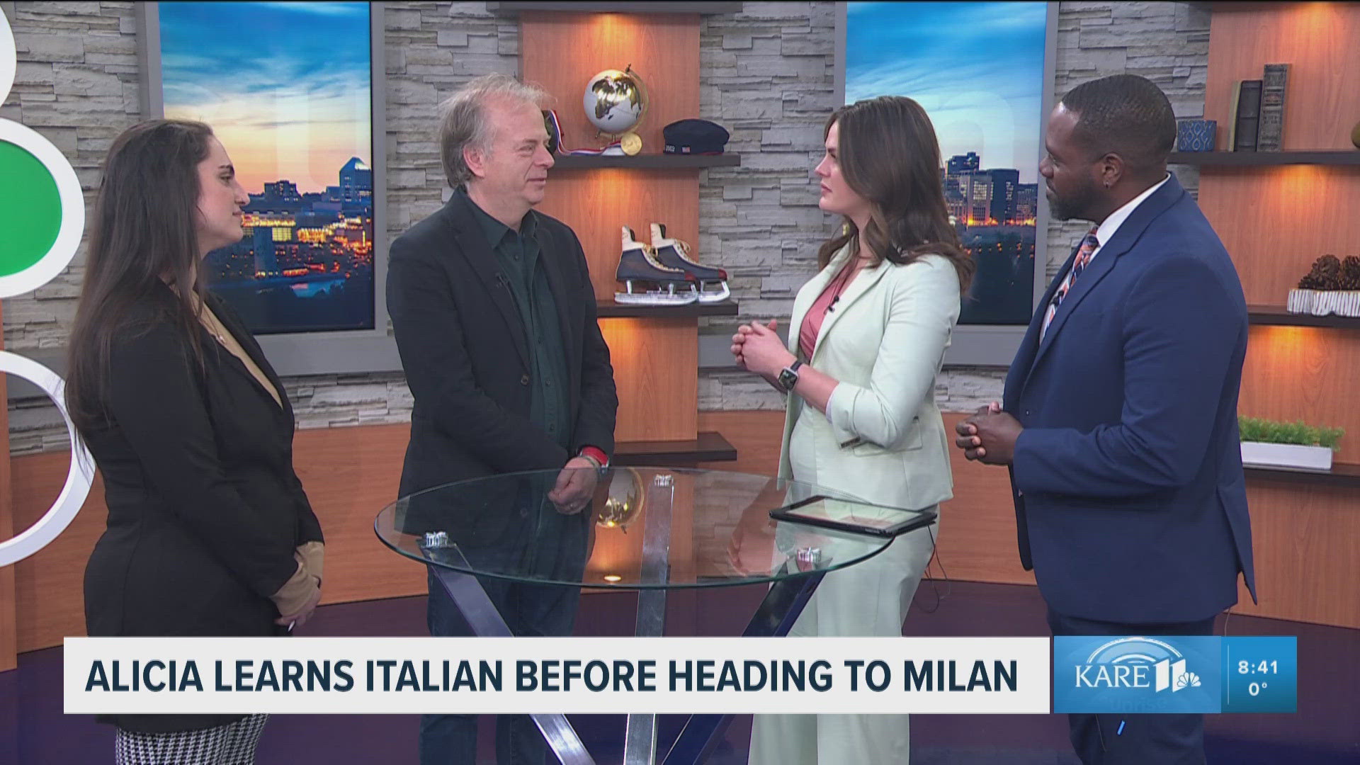 KARE 11 Sunrise anchors learn basics of Italian language ahead of the ...