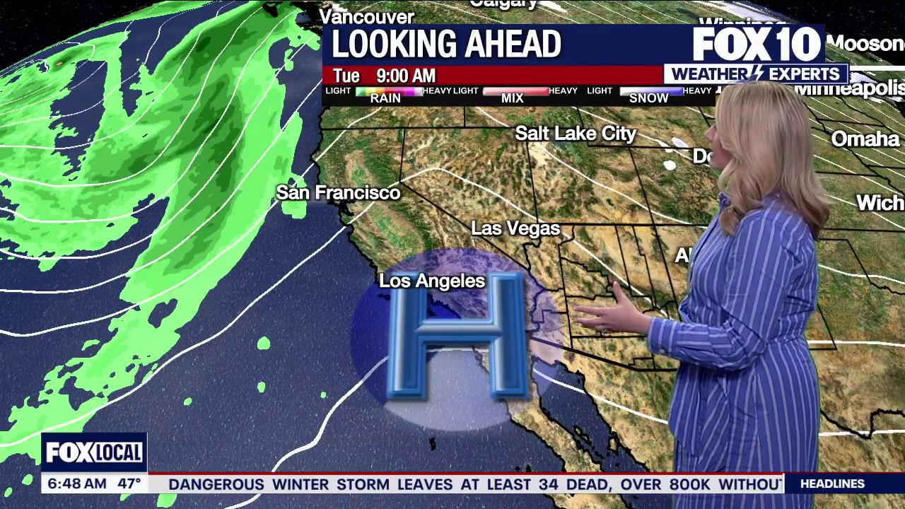 Arizona weather forecast: High pressure ridge bringing warmer temps to ...