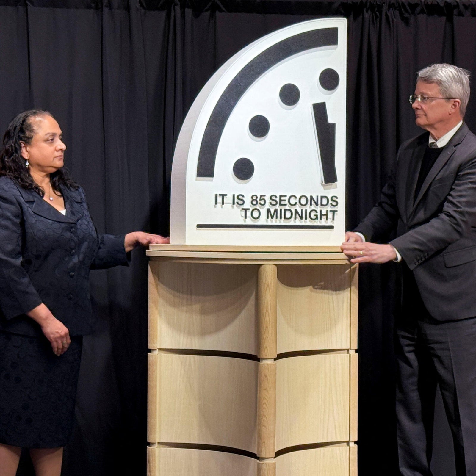Doomsday Clock moves to closest point yet to catastrophe