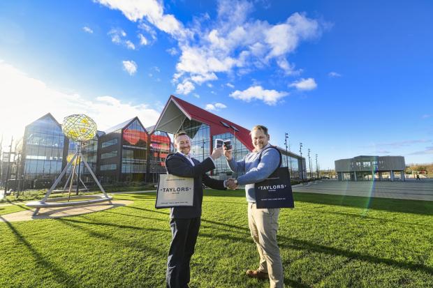 Flagship cafe to open at huge red building seen from A34