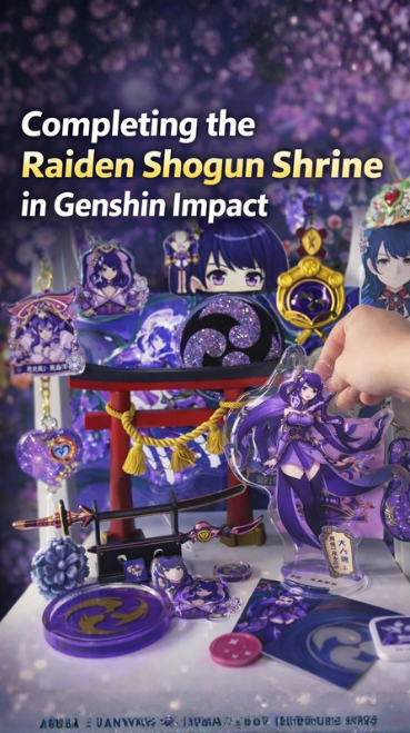 Completing the Raiden Shogun shrine in Genshin Impact