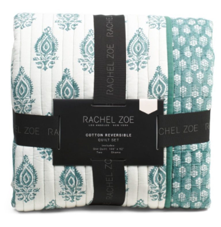 Transform your bedroom with Marshalls' affordable boho quilt set