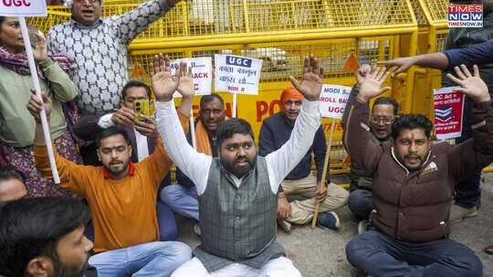 Delhi students protest outside UGC HQ, demand rollback of new equity ...