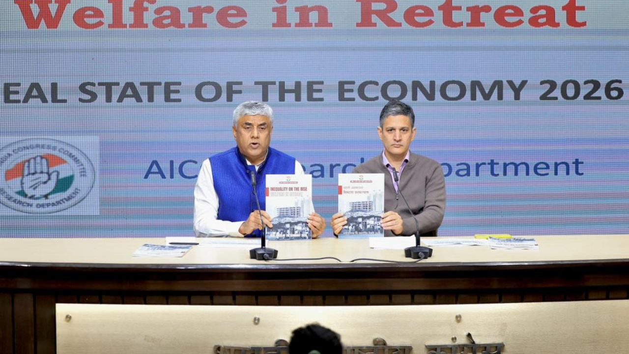 Inequality on rise, welfare in retreat: Congress slams Govt on state of ...