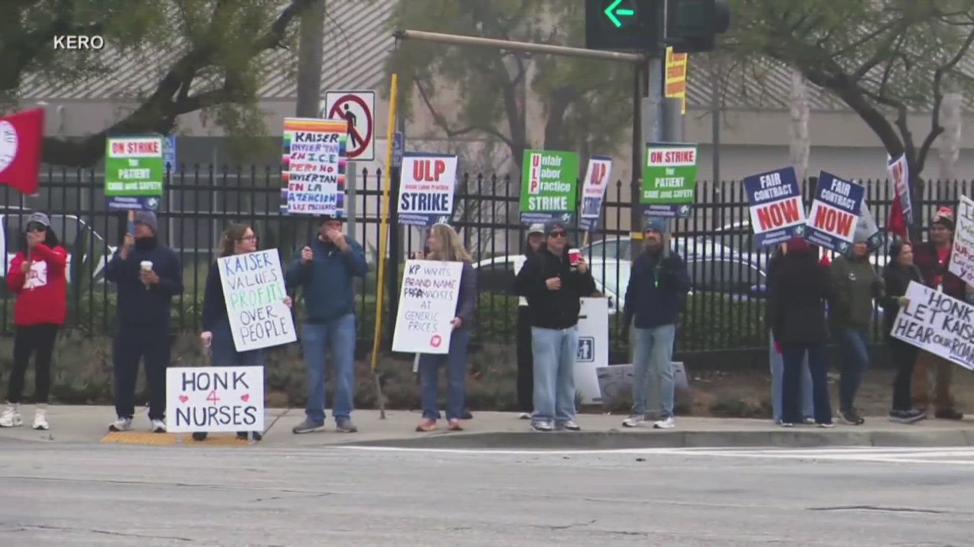 More than 31,000 nurses, health care workers strike