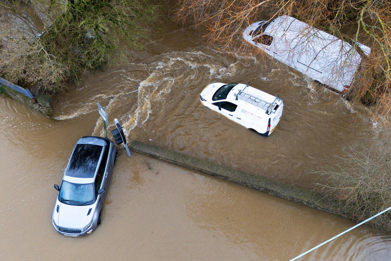 Storm Chandra latest: Woman injured after tree falls on car